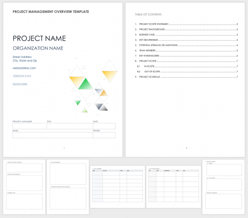 Free Project Overview Templates | Smartsheet - 欧宝体育spp